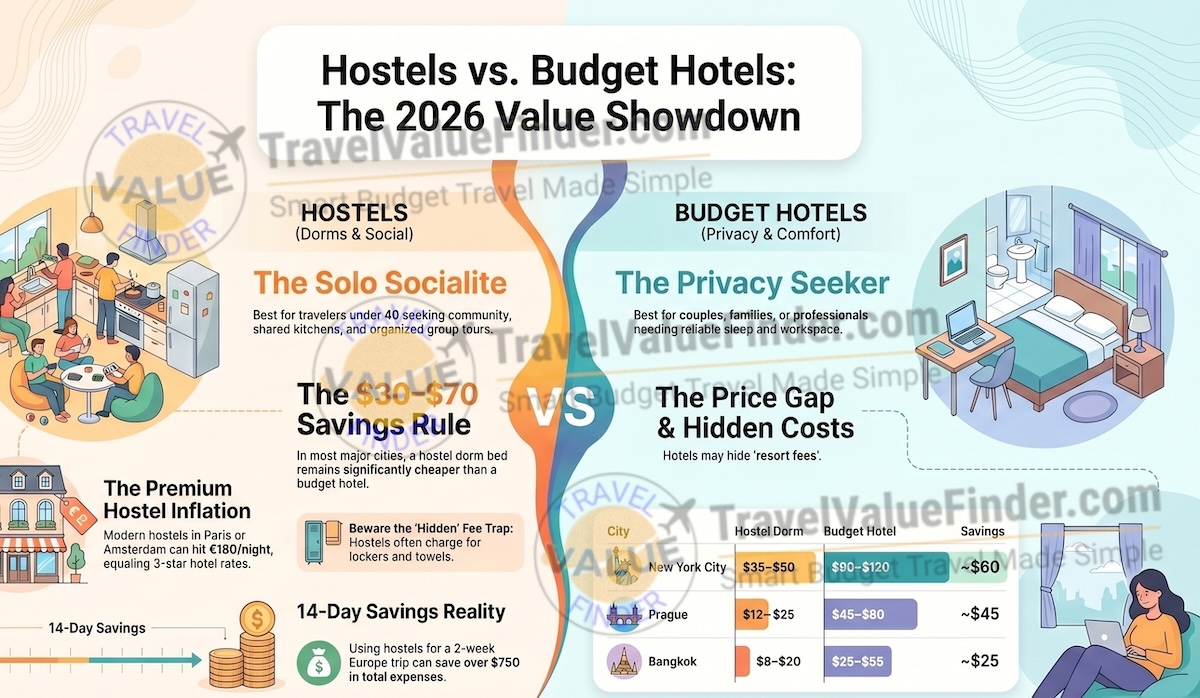 Best Hostels vs Budget Hotels: Which is Worth It?